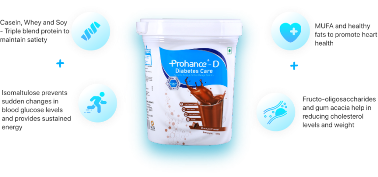 Prohance - D Chocolate: Diabetic Protein Powder for Better Nutrition