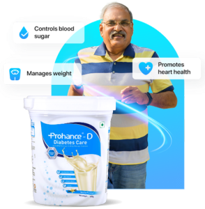 Prohance - D Vanilla: Protein Powder for Diabetes Management