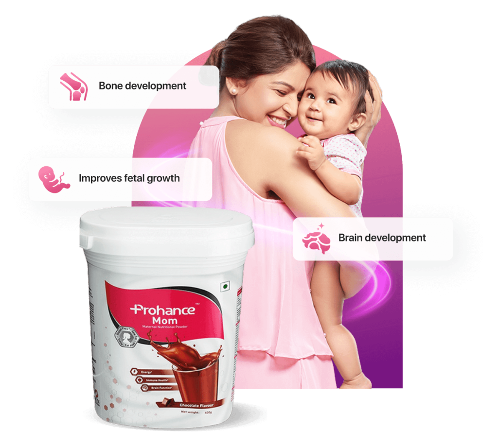 Prohance Mom Chocolate: Protein Powder for Pregnant & Lactating Women