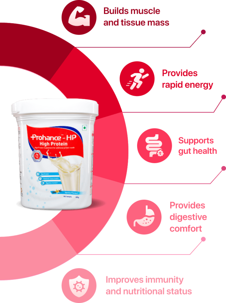 Prohance HP Vanilla: Buy High Protein Powder in Vanilla Flavor