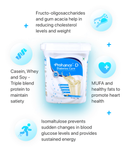 Prohance - D Vanilla: Protein Powder for Diabetes Management