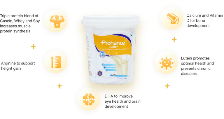 Prohance Junior Vanilla: Buy Kids Protein Powder in Vanilla Flavor