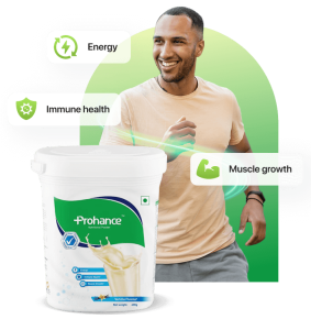 Prohance Vanilla: Buy Protein Powder for Adults in Vanilla Flavor