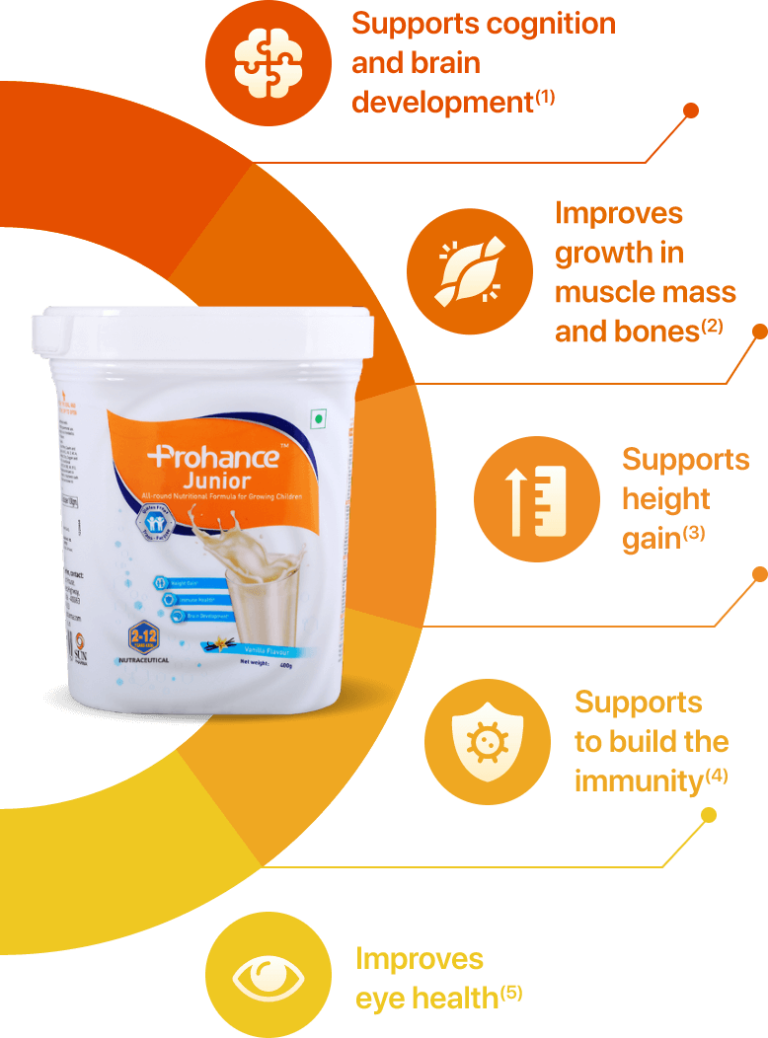 Prohance Junior Vanilla: Buy Kids Protein Powder in Vanilla Flavor